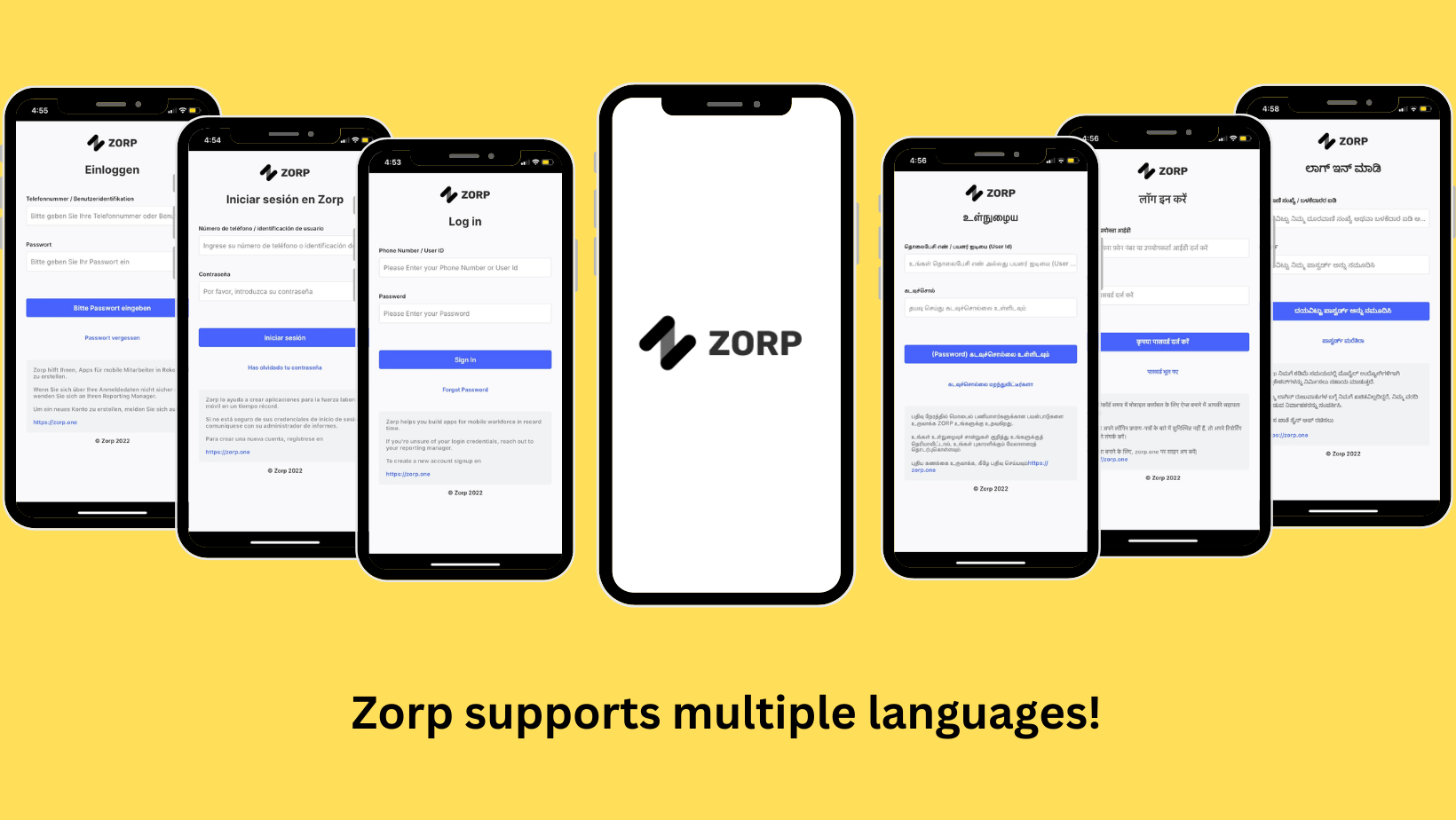 Launching Multiple Language Support